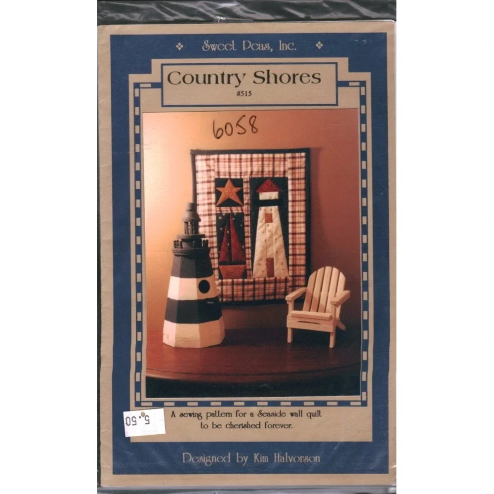 Sweet Peas | Office | Sweet Peas Inc Country Shores 55 Sewing Pattern ...